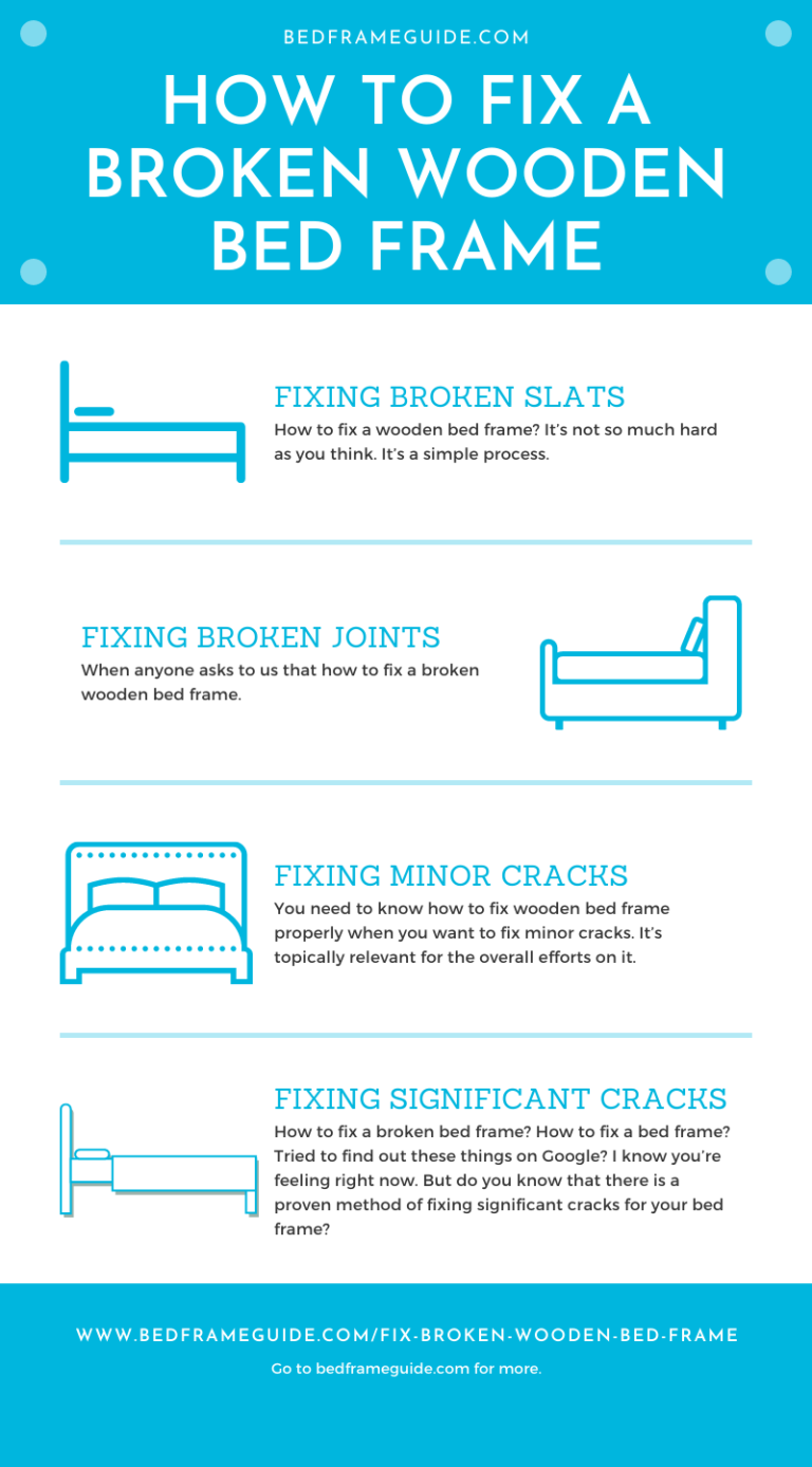 How to Fix a Broken Wooden Bed Frame - Bed Frame Guide